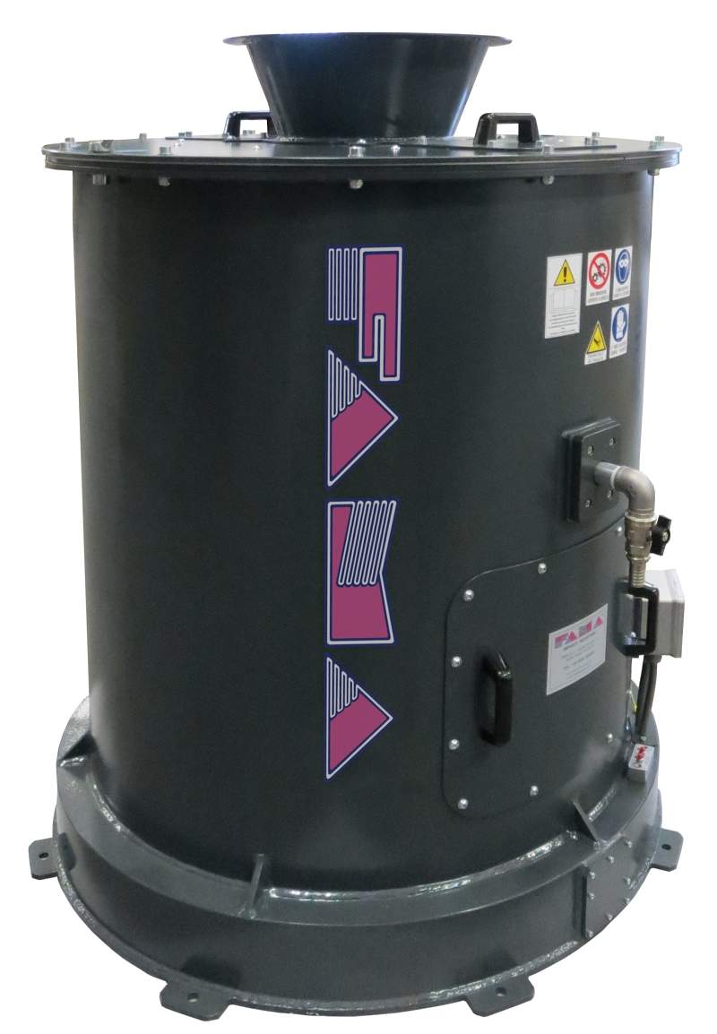 Centrífuga para cavacos metálicos modelo FC500 automática/contínua 600 ...